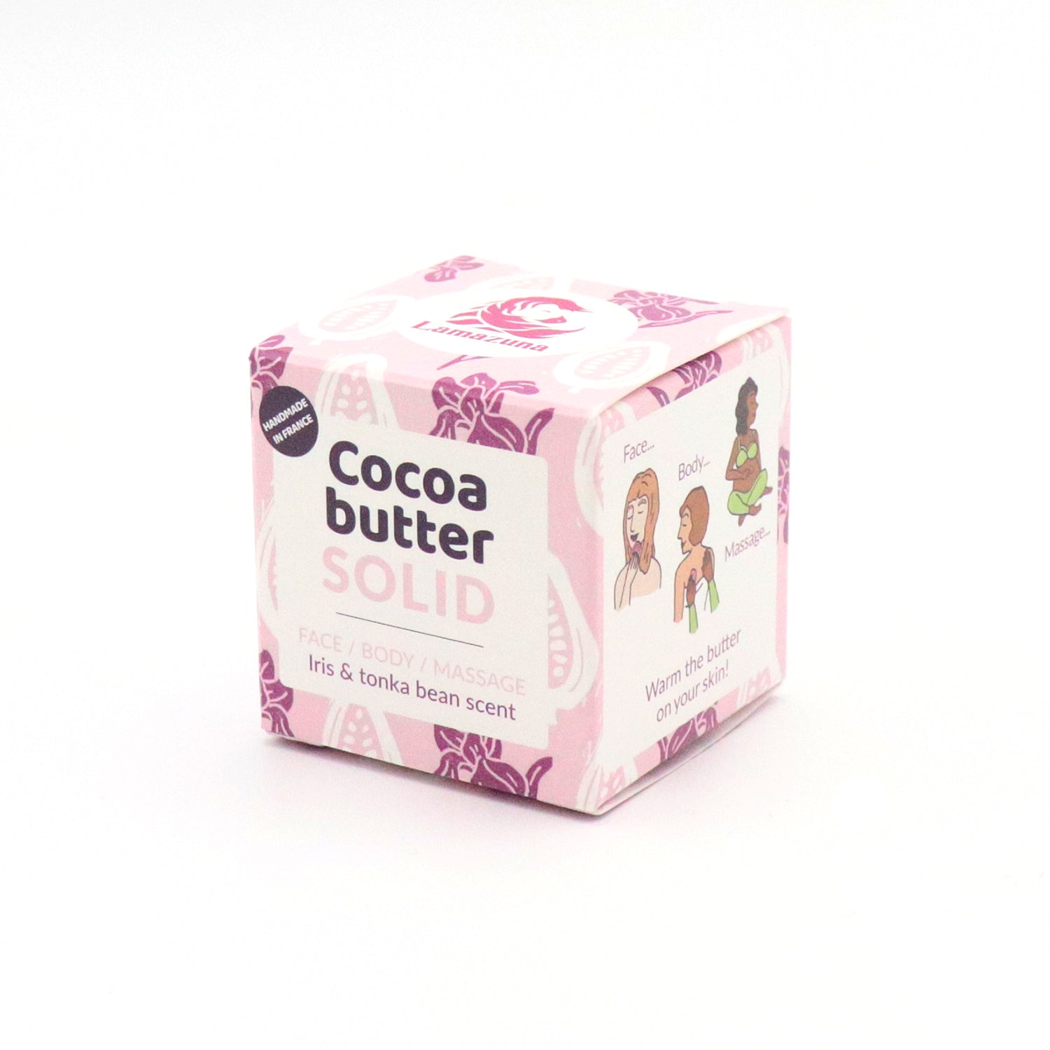 Lamazuna Pinke Feste Kakaobutter "Iris & Tonka Bohne" 54 ml