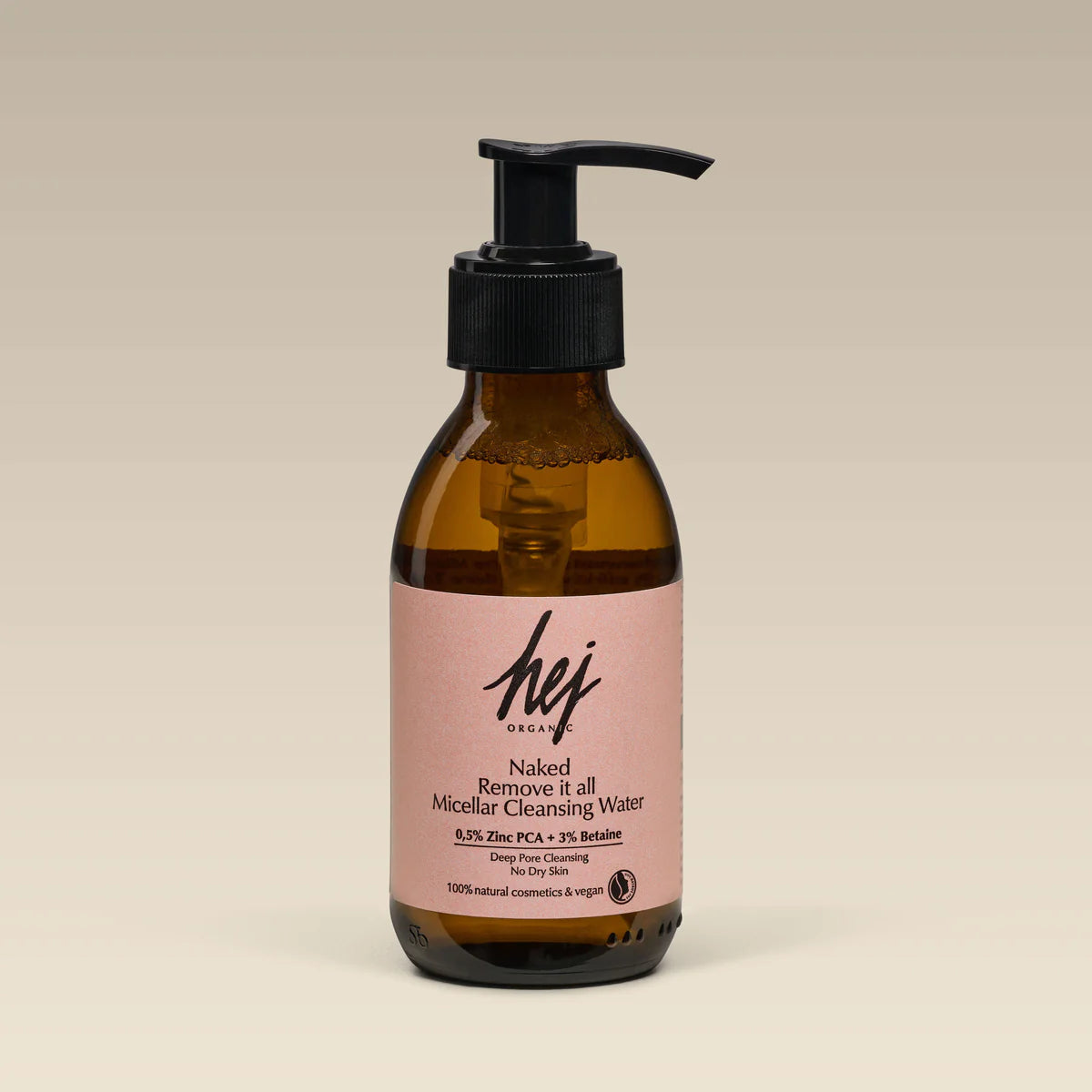 HEJ ORGANIC NAKED Mizellen Reinigungswasser "Remove It All Cleansing W