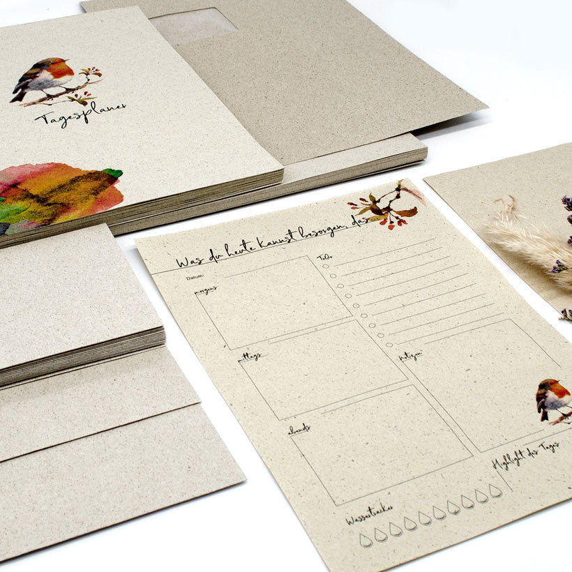 Creapaper Tagesplaner aus Graspapier