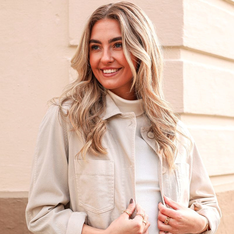 JOHNNYLOVE Jacke "ADELE" - Cream